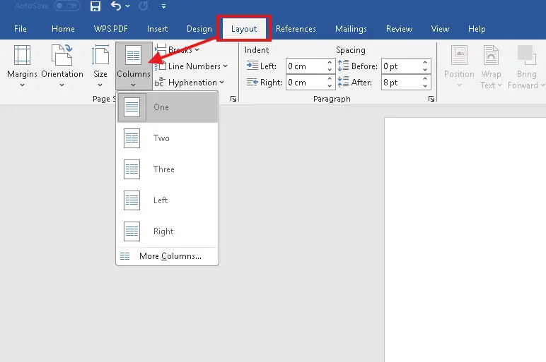How to Add Columns in Microsoft Word - Word Made Easy